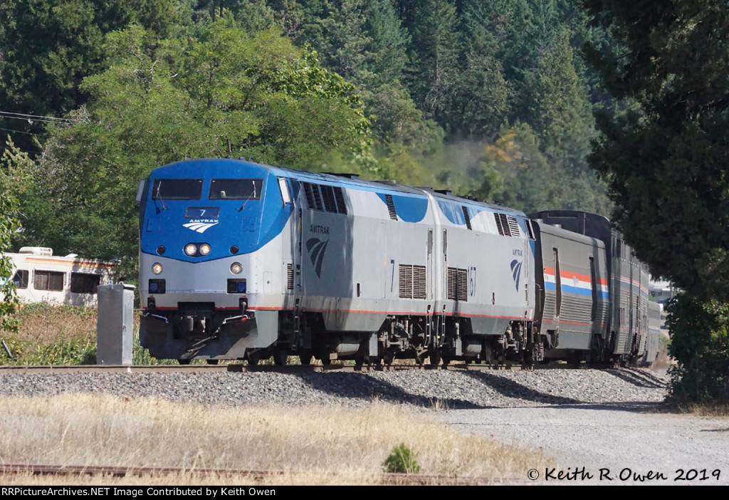 Northbound Coast Starlight